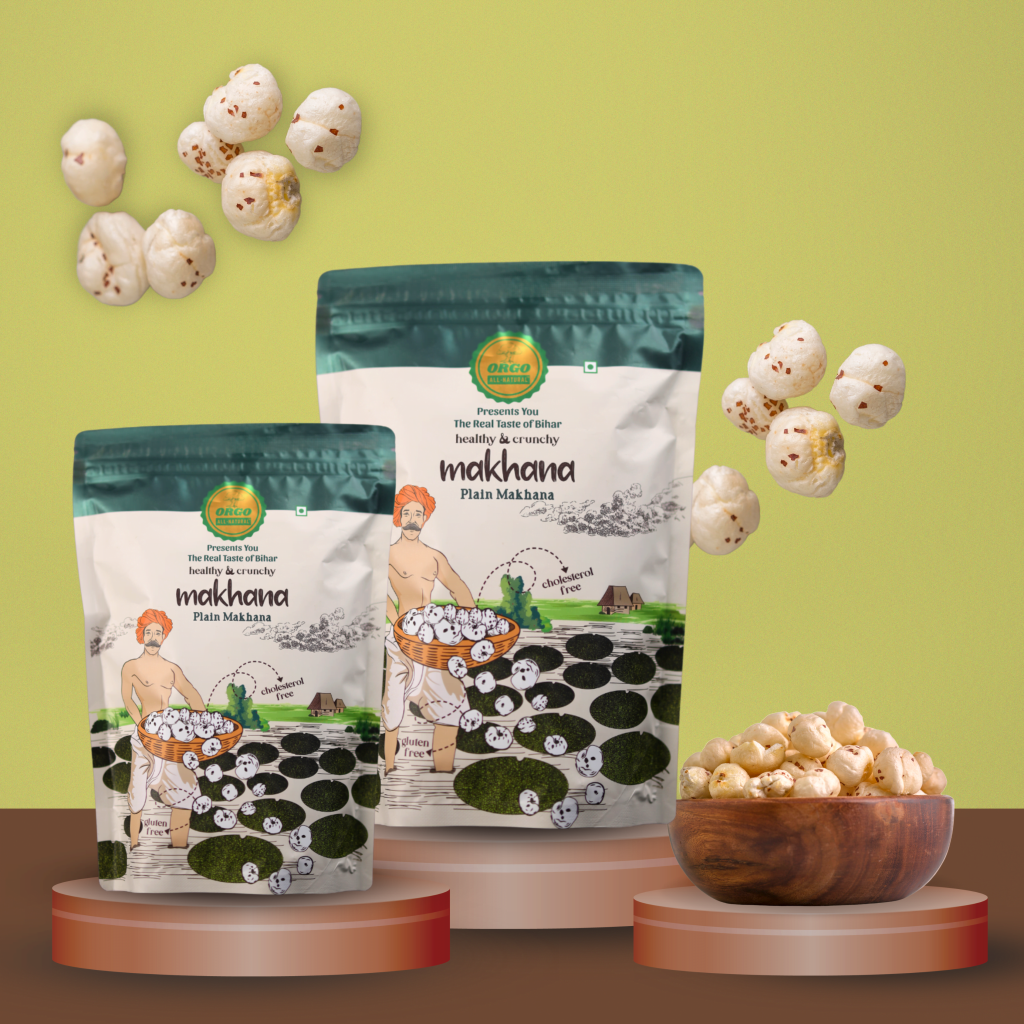 Plain Makhana (Pack of 2) | Orgo All-Natural